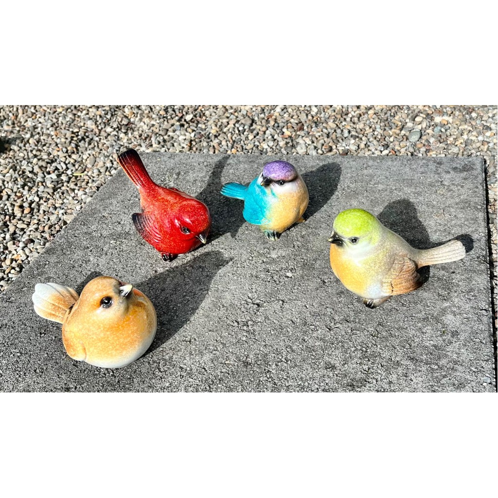 Large Ceramic Birds